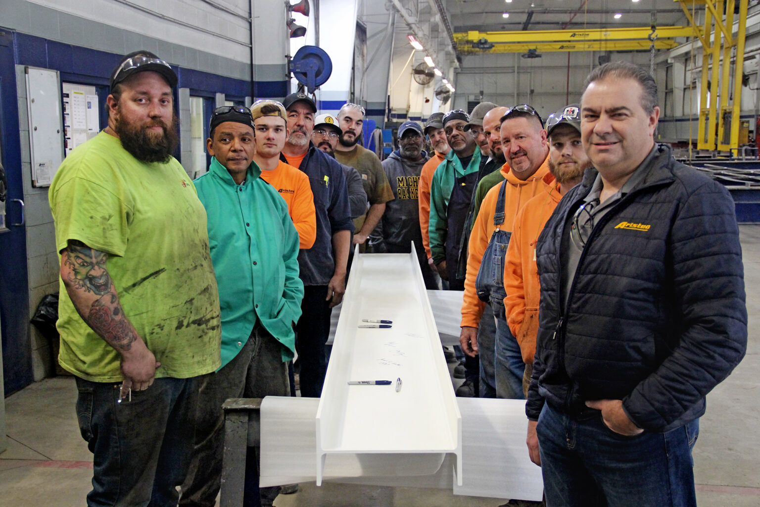 Aristeo's New Headquarters Topping Out - Aristeo